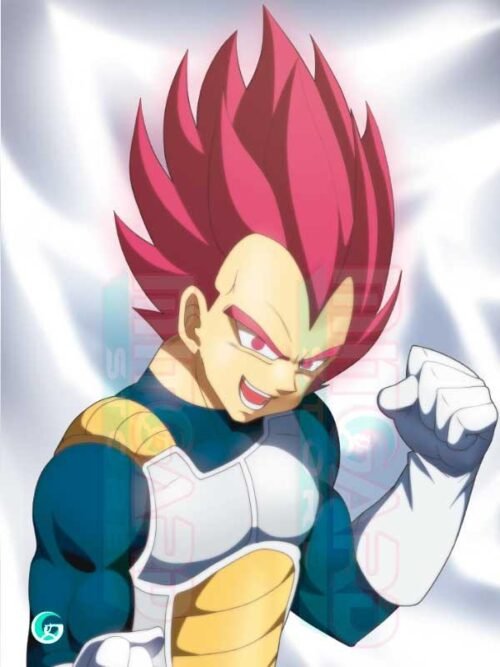 Vegeta V2 Dakimakura Body pillow cover